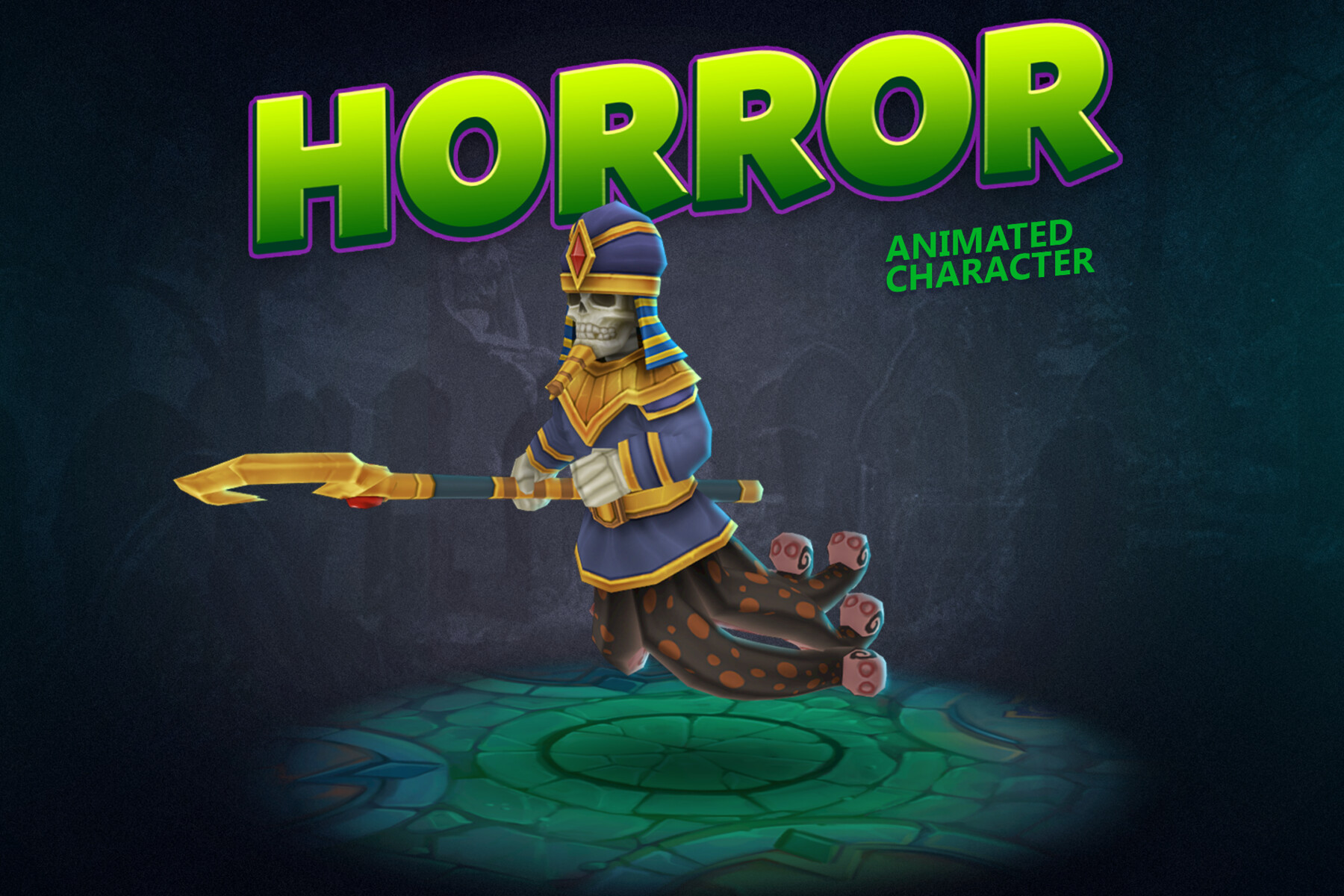 ArtStation - Horror animated character | Game Assets