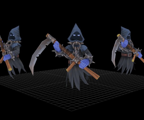 ArtStation - Ghost animated character | Game Assets