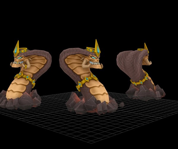 ArtStation - Snake animated character | Game Assets