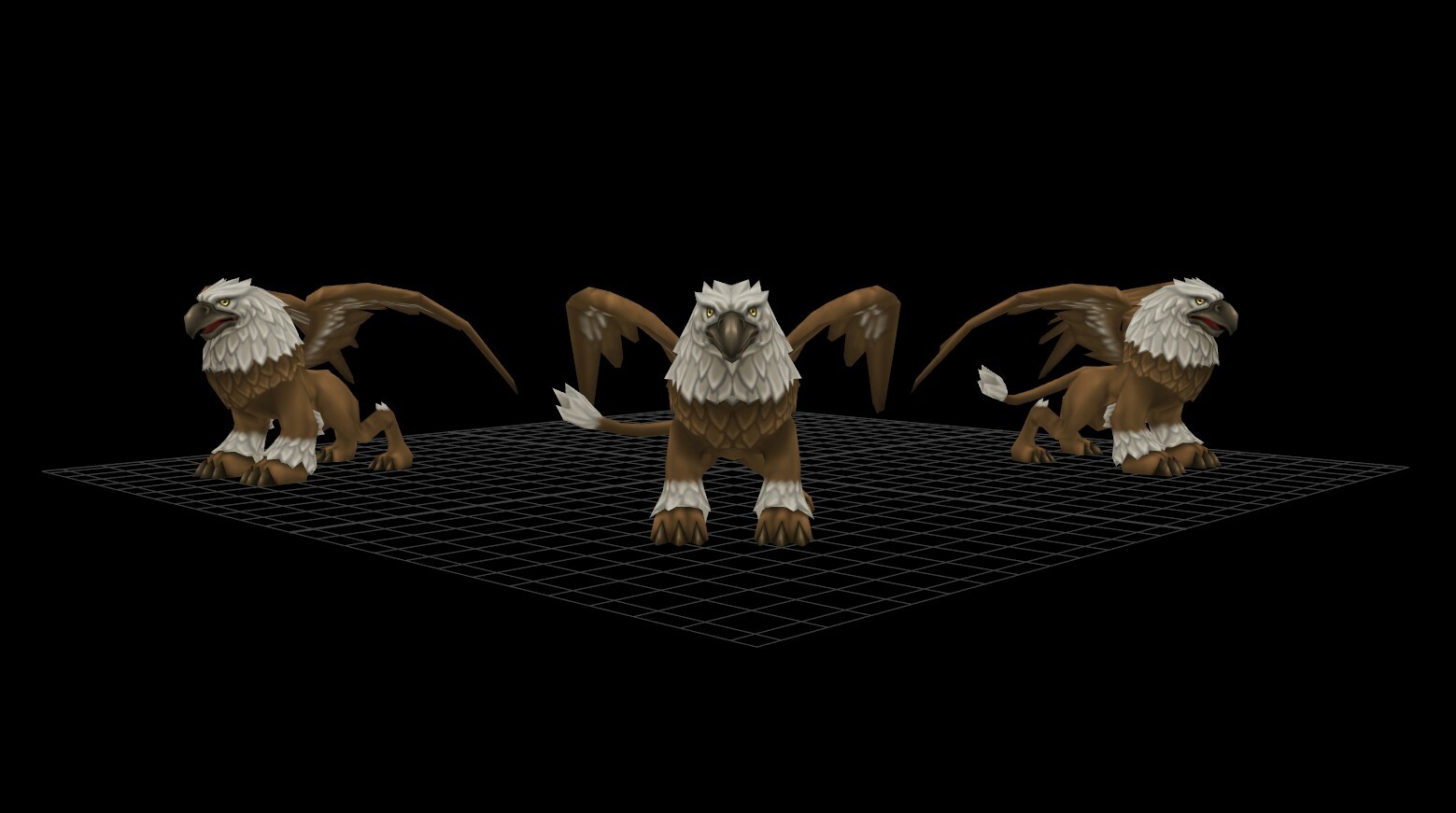 ArtStation - Griffin animated character | Game Assets