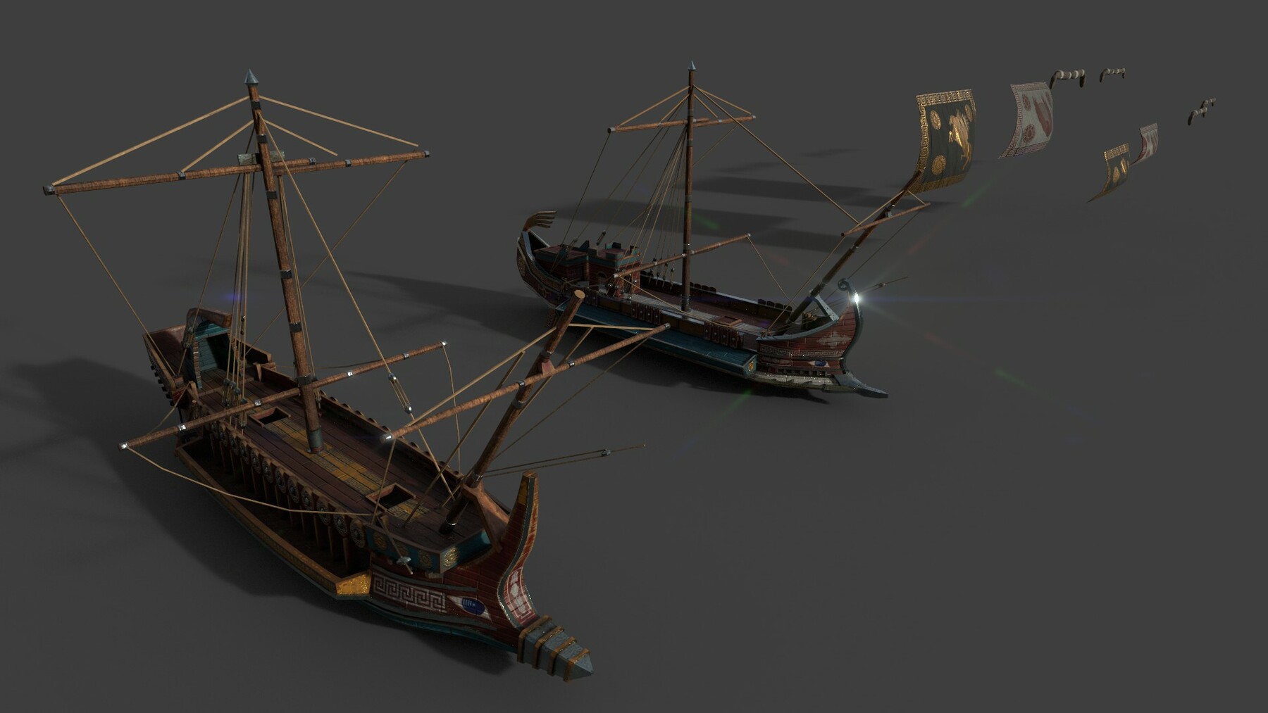 ArtStation - Mega Roma Greek Ancient City Pack | Game Assets