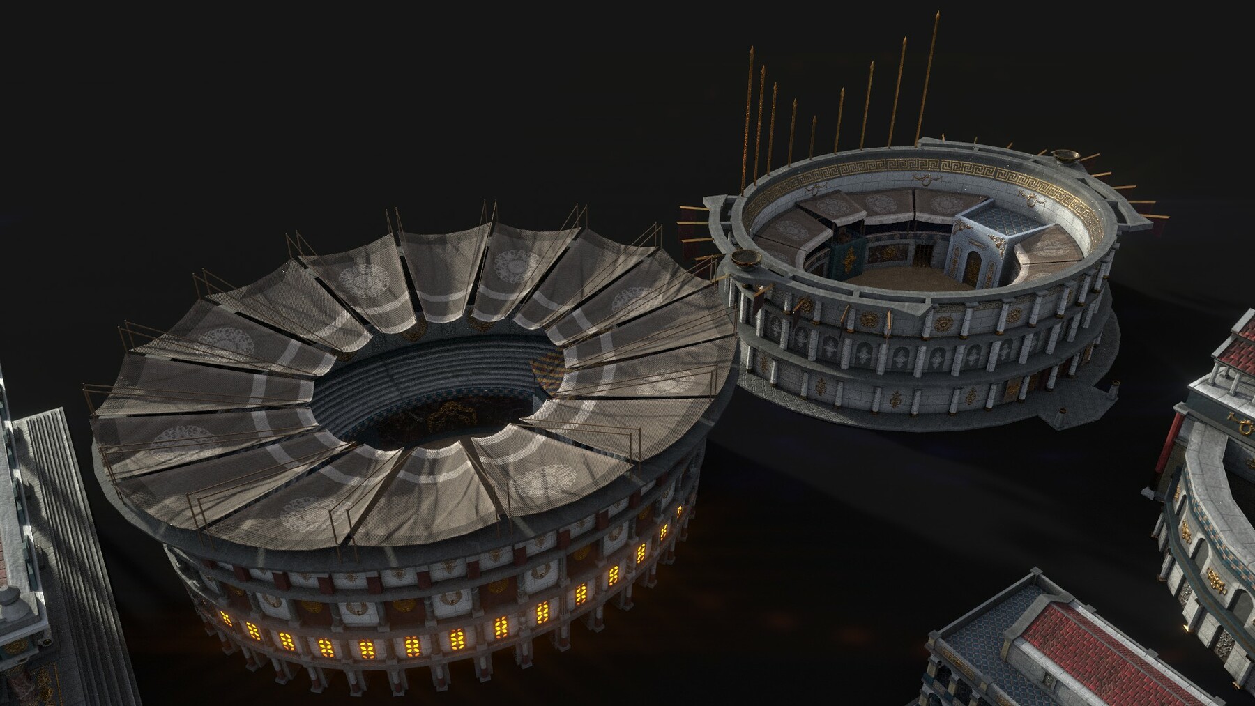 ArtStation - Mega Roma Greek Ancient City Pack | Game Assets