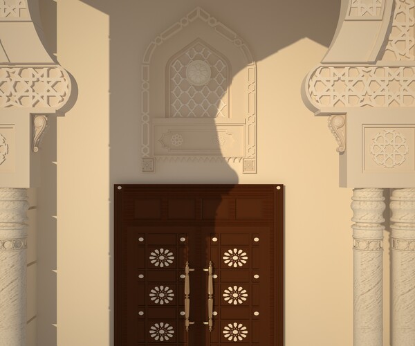 ArtStation - 3D model Mosque | Resources