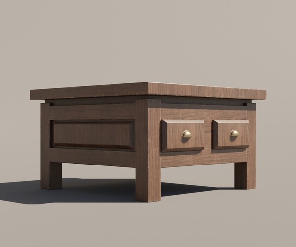ArtStation - Japanese Table | Game Assets