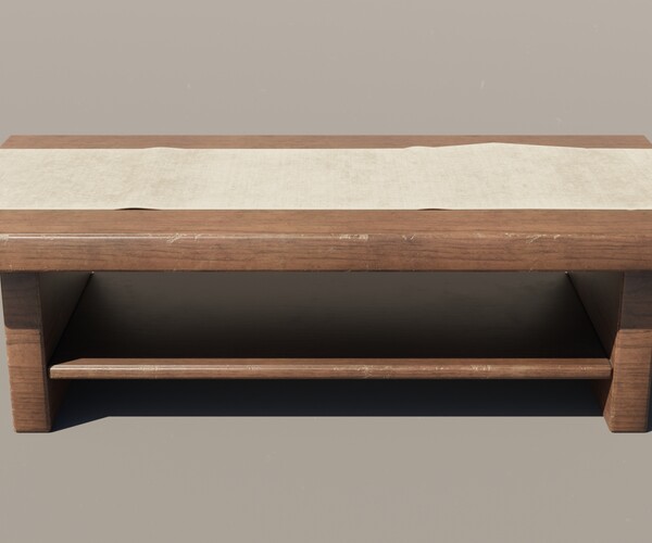 ArtStation - Japanese Table 4 | Game Assets