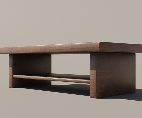 ArtStation - Japanese Table 4 | Game Assets