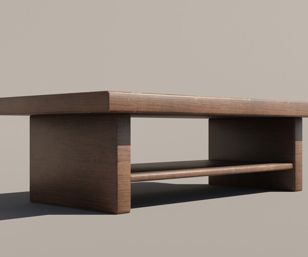 ArtStation - Japanese Table 4 | Game Assets