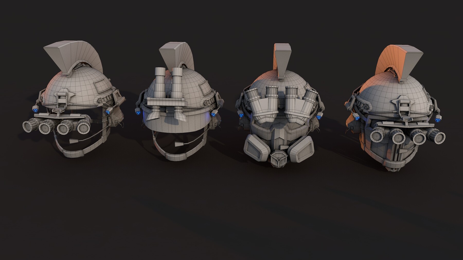 ArtStation - Military Helmet | Game Assets