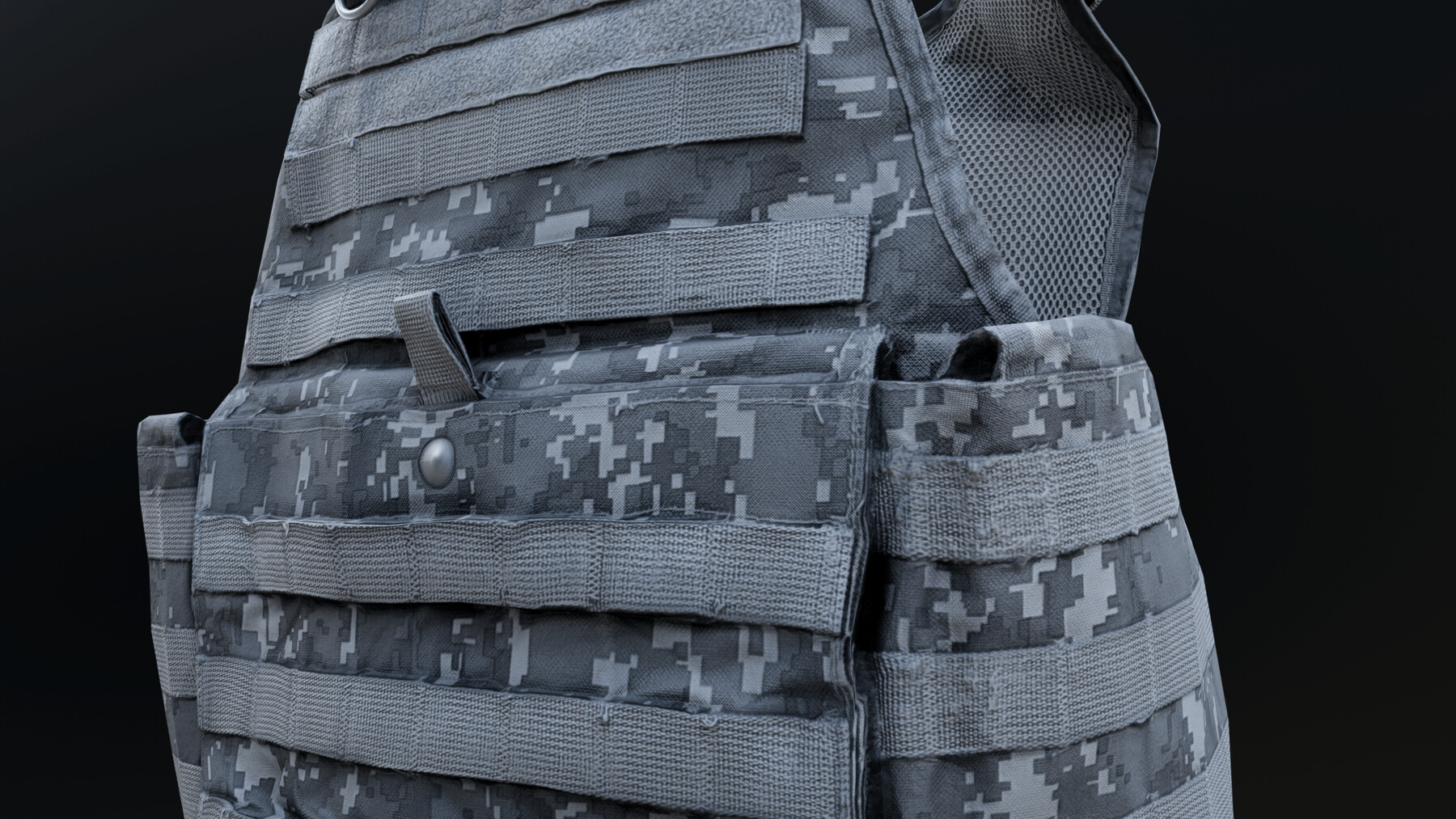 ArtStation - Customizable Combat Vest | Game Assets