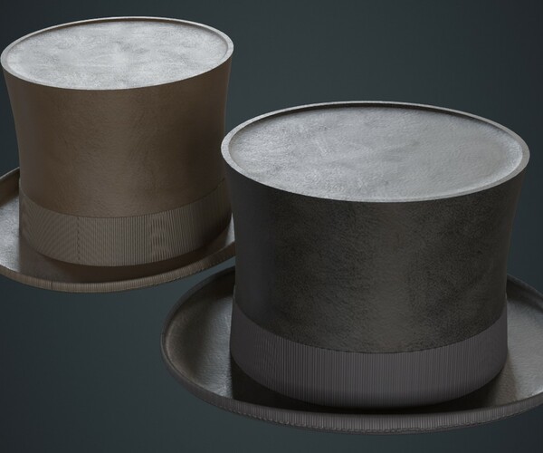 ArtStation - Top Hat 1A | Game Assets