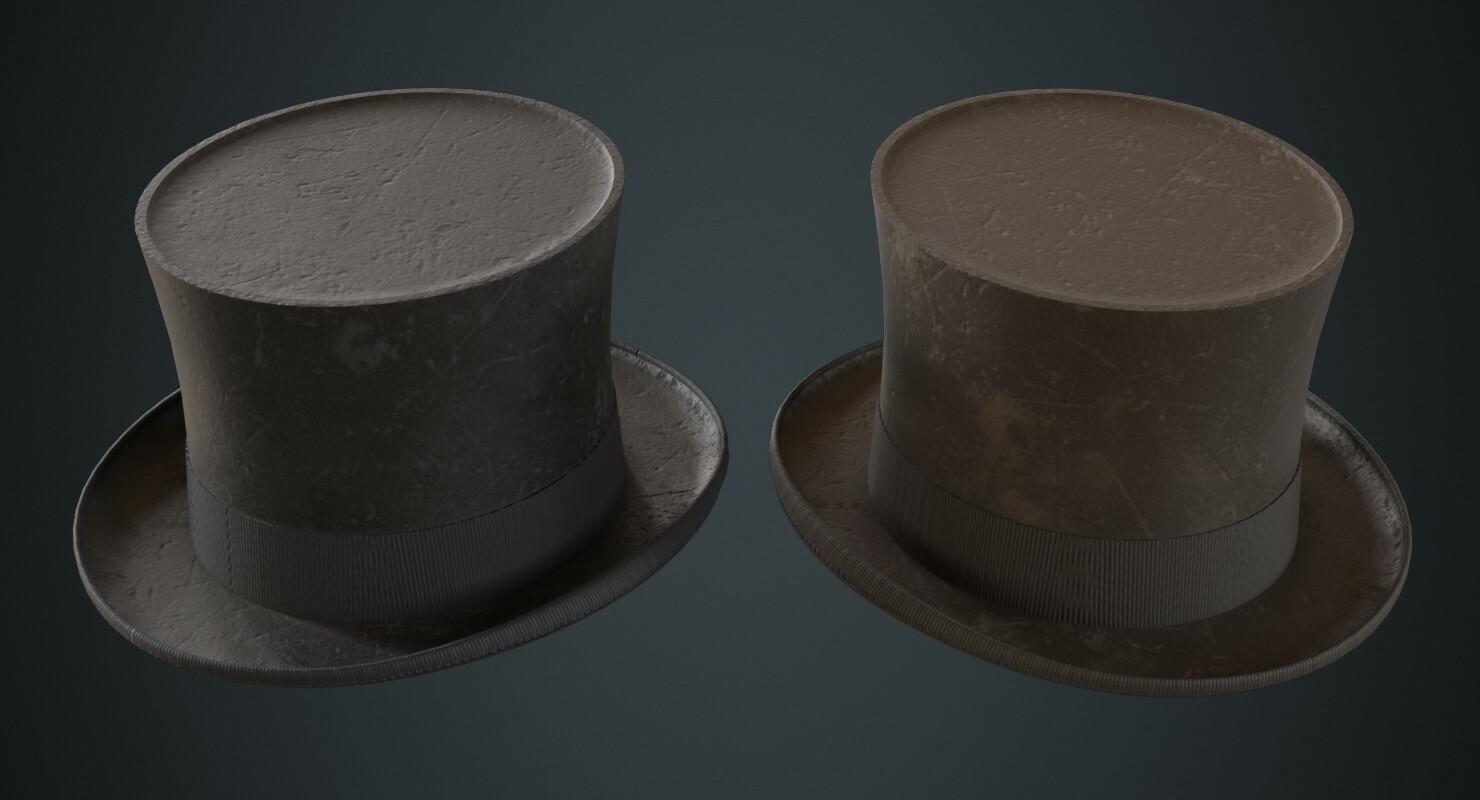 ArtStation - Top Hat 1B | Game Assets