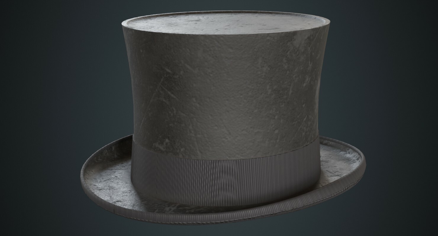 ArtStation - Top Hat 1B | Game Assets