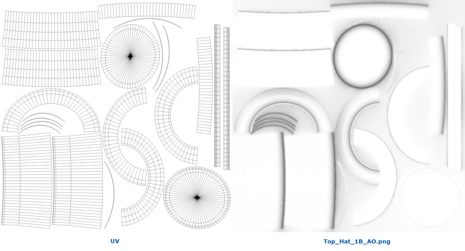 ArtStation - Top Hat 1B | Game Assets
