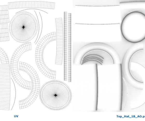 ArtStation - Top Hat 1B | Game Assets