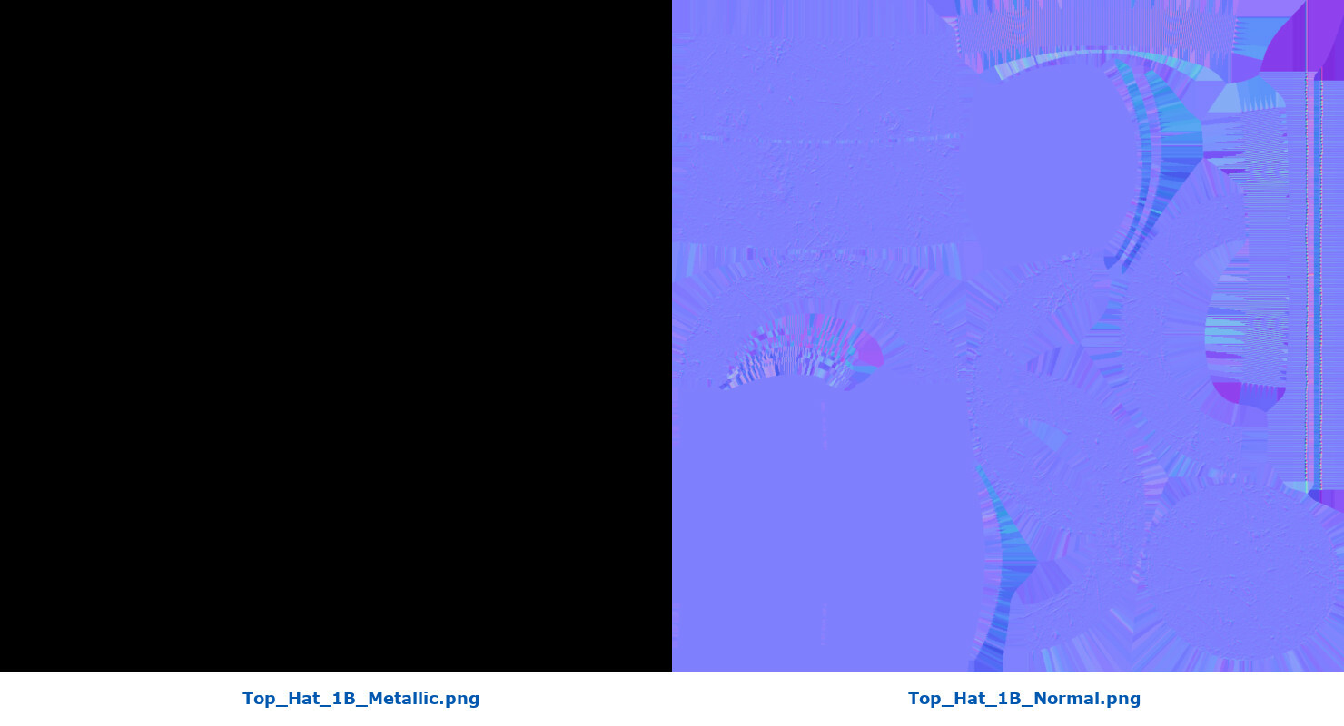 ArtStation - Top Hat 1B | Game Assets