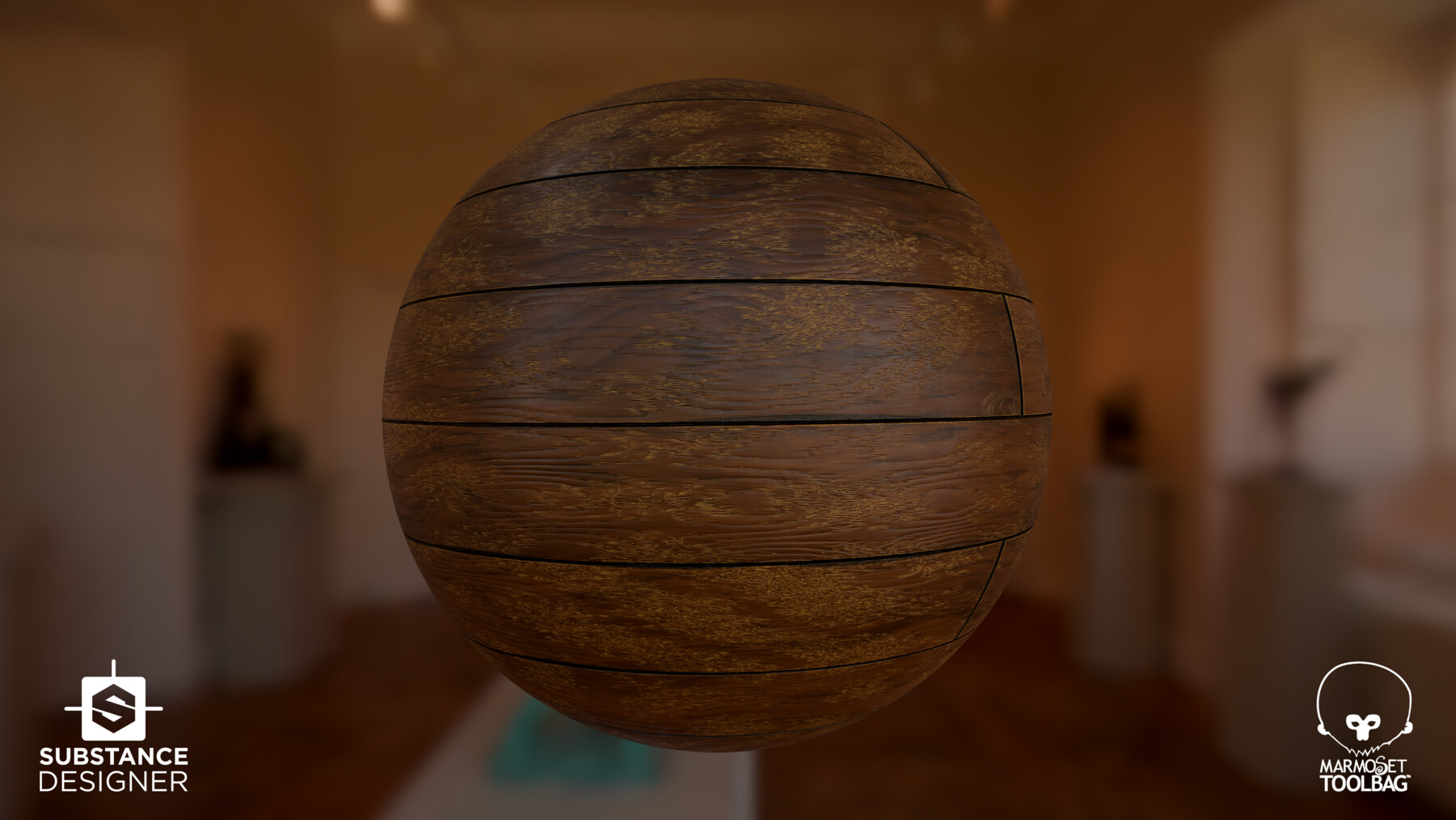 ArtStation - realistic wood floor asset 4K | Game Assets