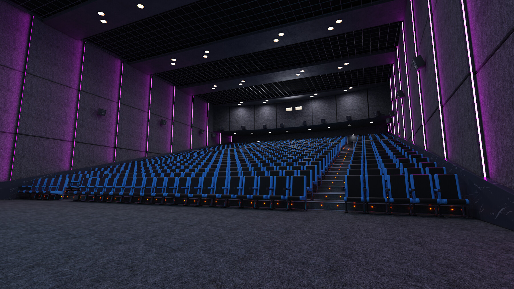 ArtStation - Movie Theater | Resources