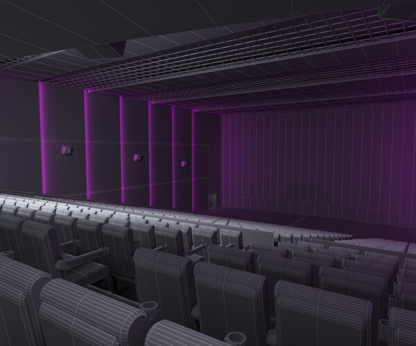 ArtStation - Movie Theater | Resources
