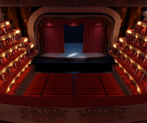 ArtStation - Opera Theater | Resources