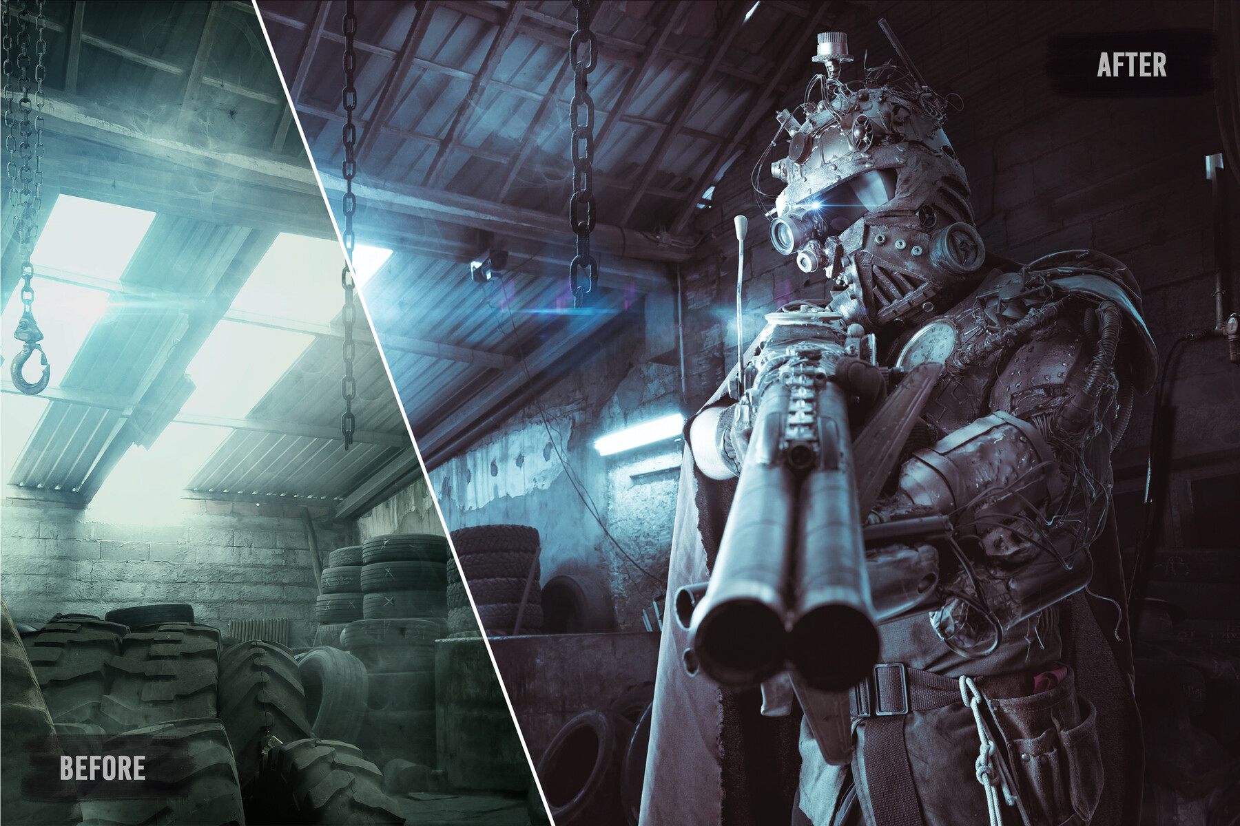 ArtStation - 20 Cyberpunk LUTs Pack | Resources