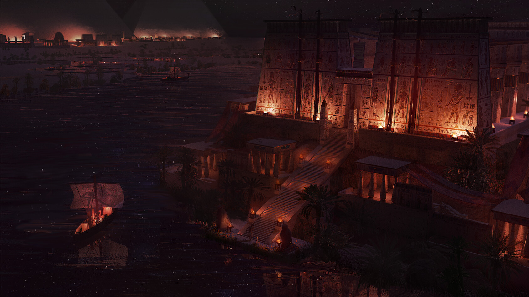 ArtStation - Ancient Egyptian Temple Pack | Game Assets