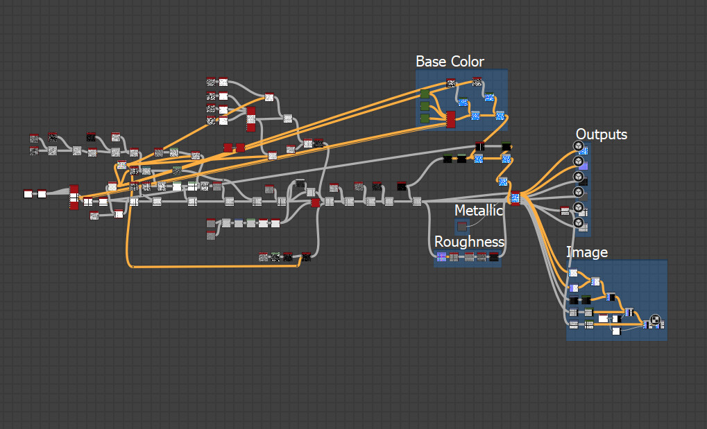 ArtStation - Blue Mosaic Material | Substance Designer Graph and File ...
