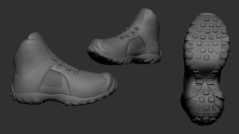 ArtStation - Base Mesh Shoes_01 | Resources