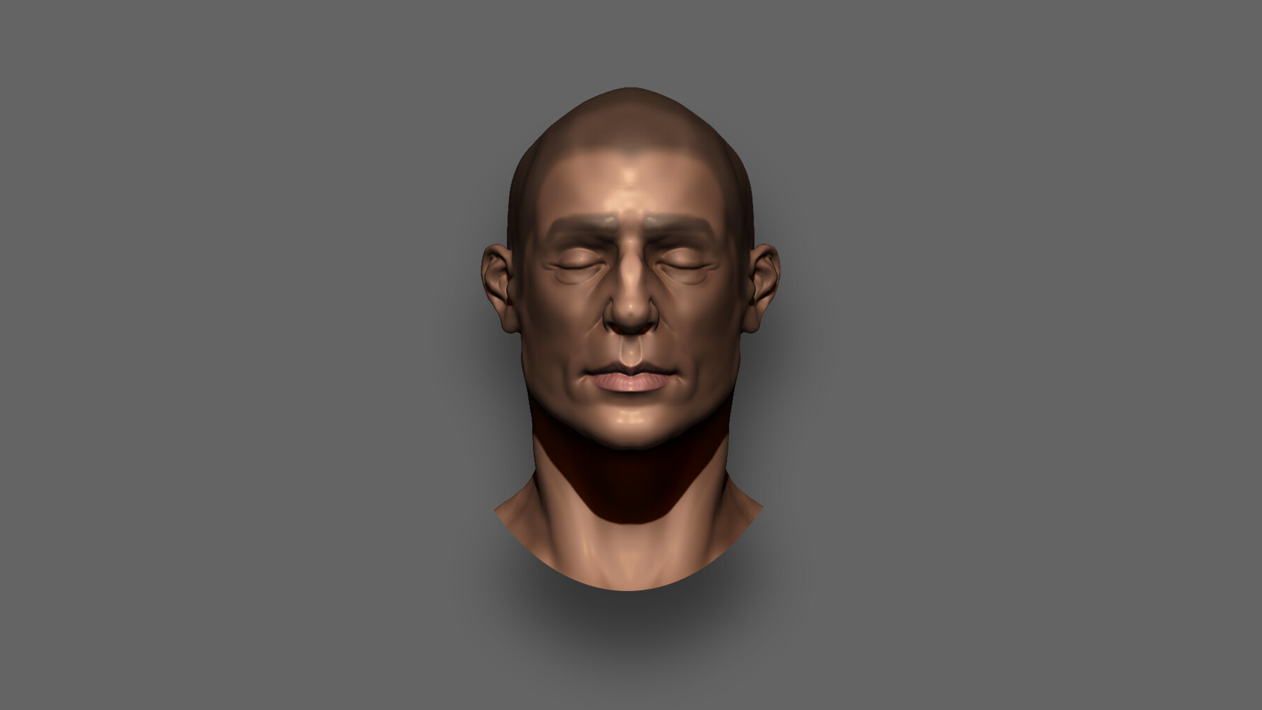 ArtStation - Male head 01 OBJ | Resources