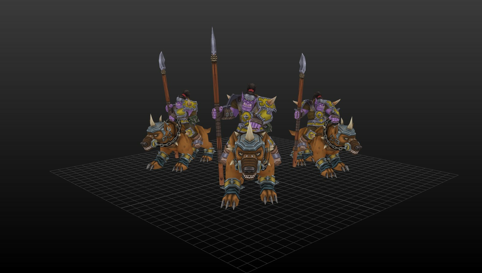 ArtStation - Riders animated pack | Game Assets