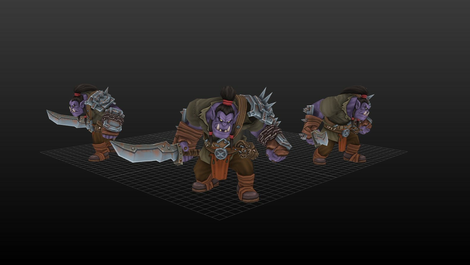 ArtStation - Orcs animated pack | Game Assets