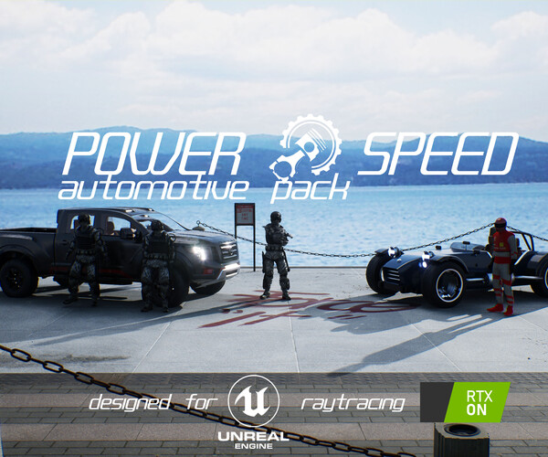 ArtStation - POWER & SPEED AUTOMOTIVE PACK / UNREAL ENGINE | Resources