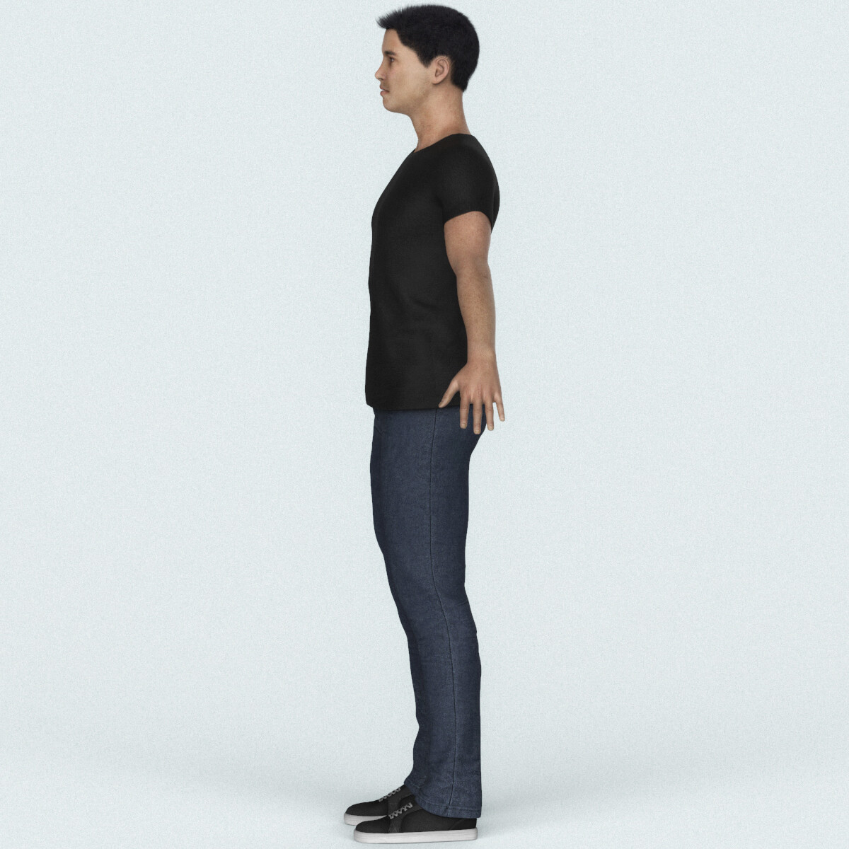 ArtStation - Young Handsome Man 3D Character | Resources