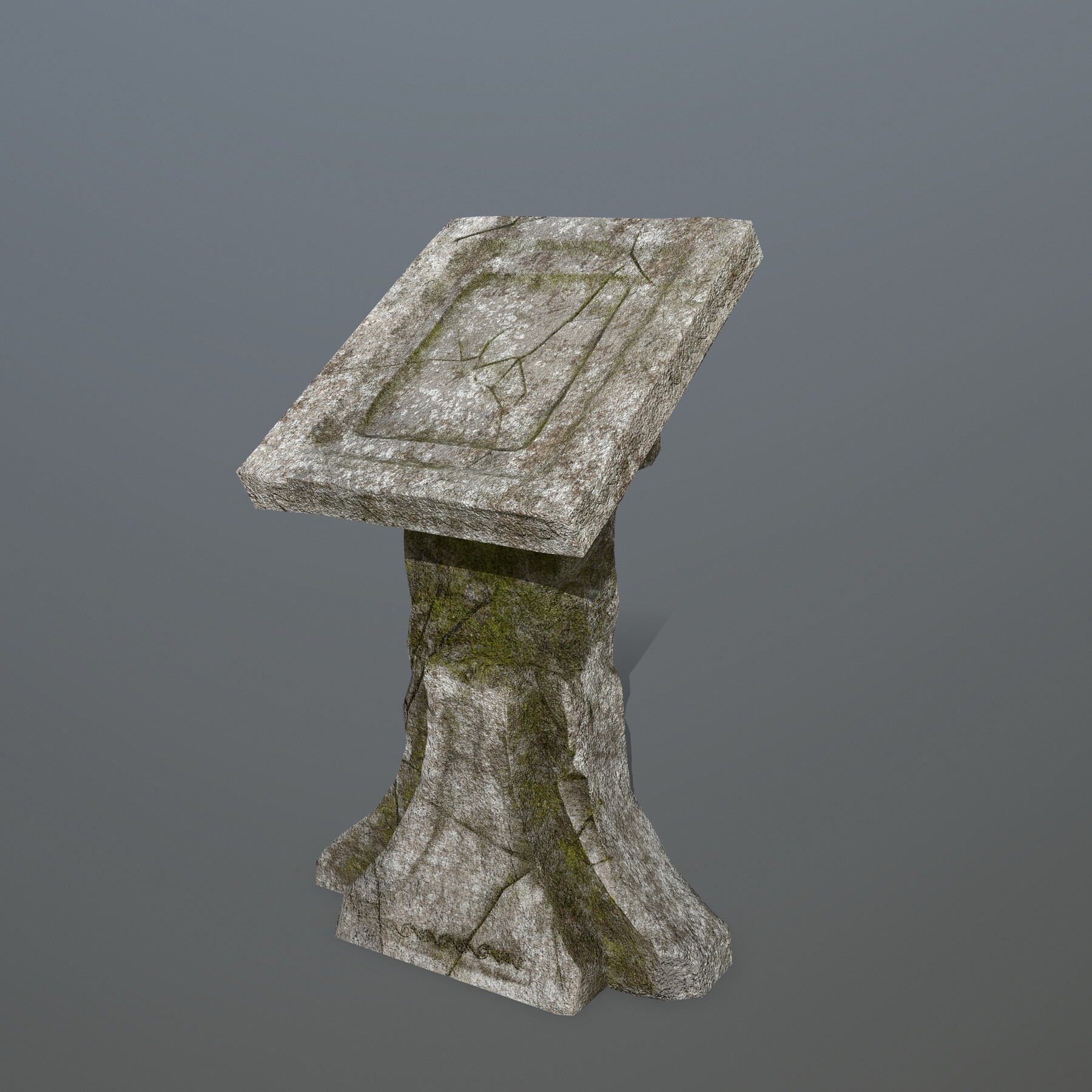 ArtStation - lectern | Game Assets