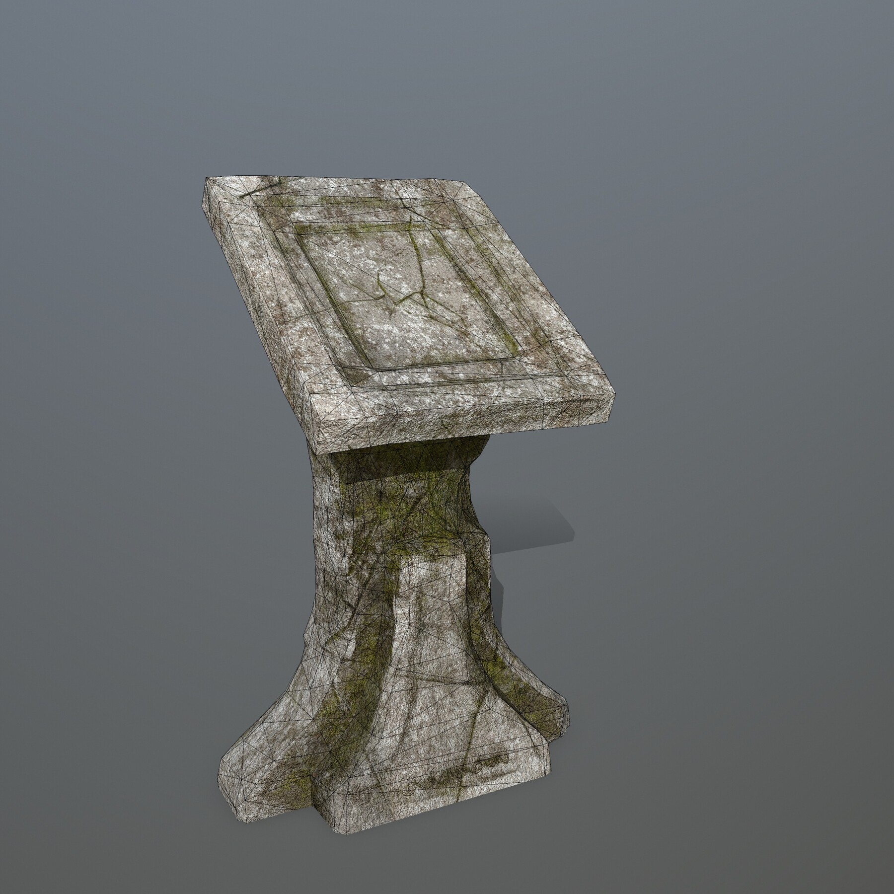 ArtStation - lectern | Game Assets