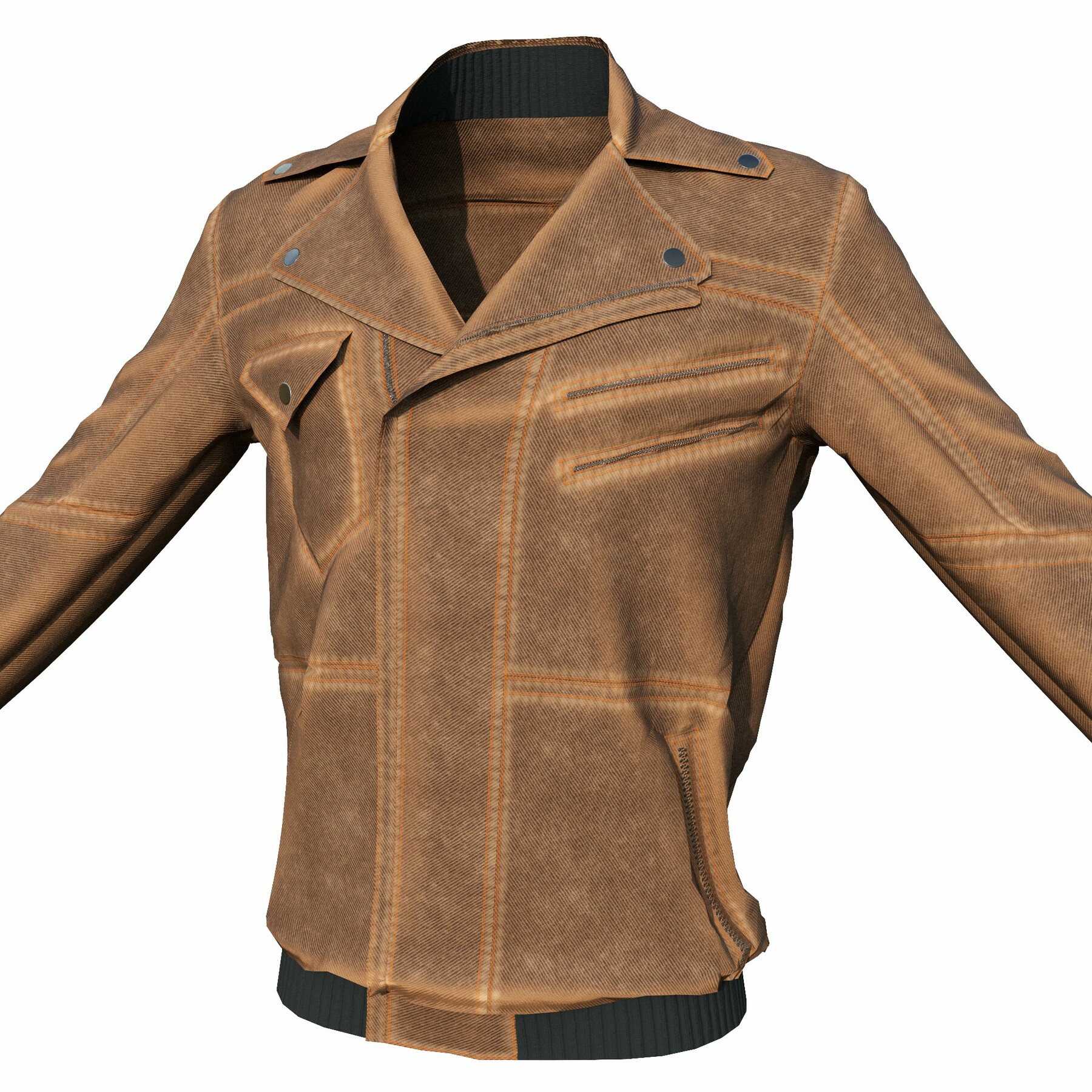ArtStation - Low poly Male Jacket Collection 201204 | Game Assets