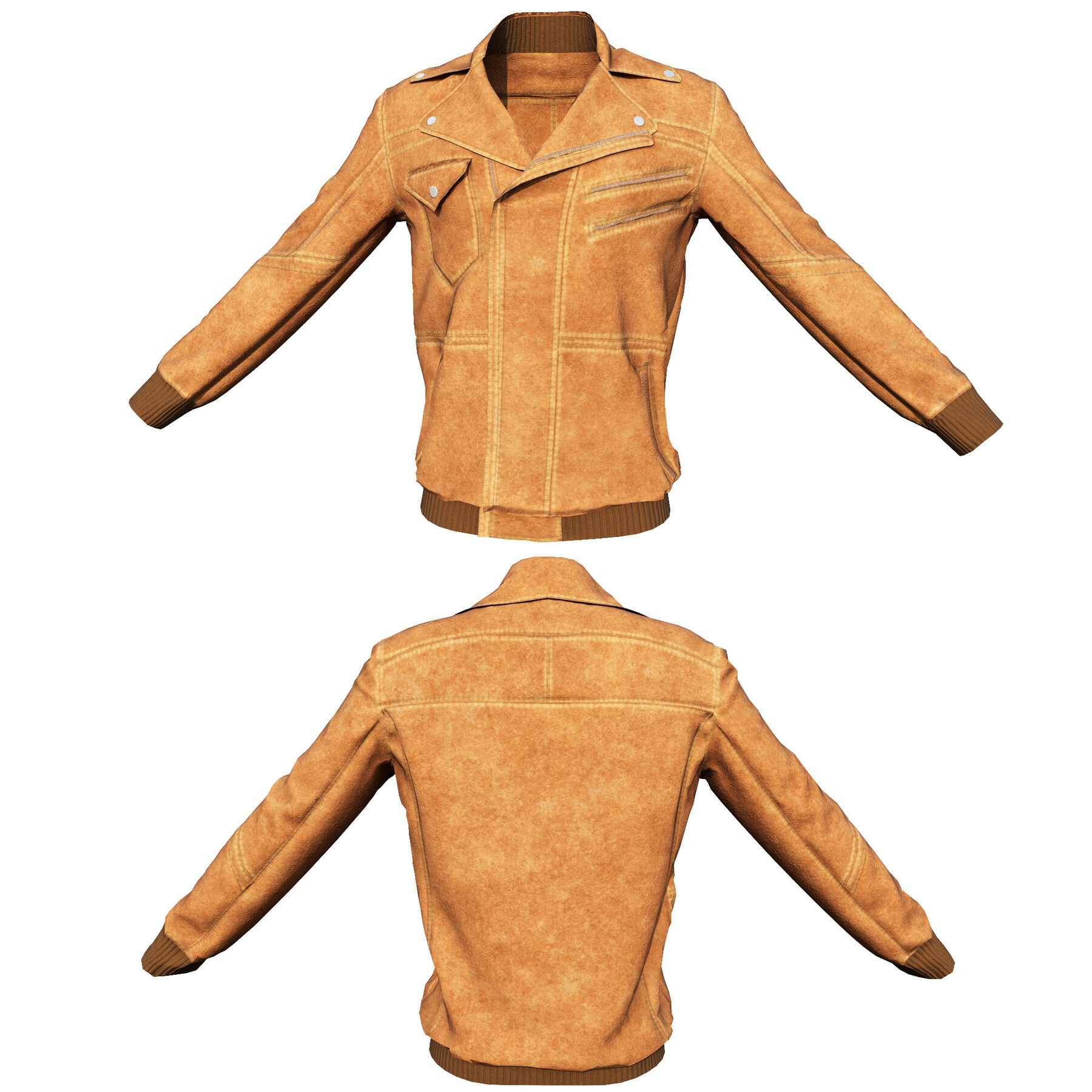 ArtStation - Low poly Male Jacket Collection 201204 | Game Assets