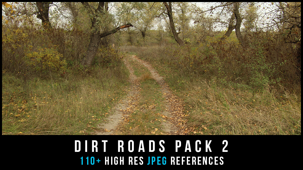 ArtStation - Dirt roads pack 2 | Resources