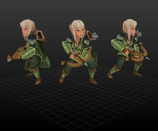 ArtStation - Fantasy animated characters pack | Game Assets