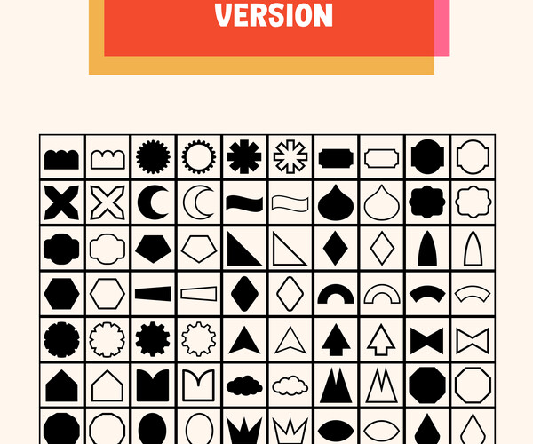 ArtStation - 200 Simple shapes brushes for Procreate | Brushes