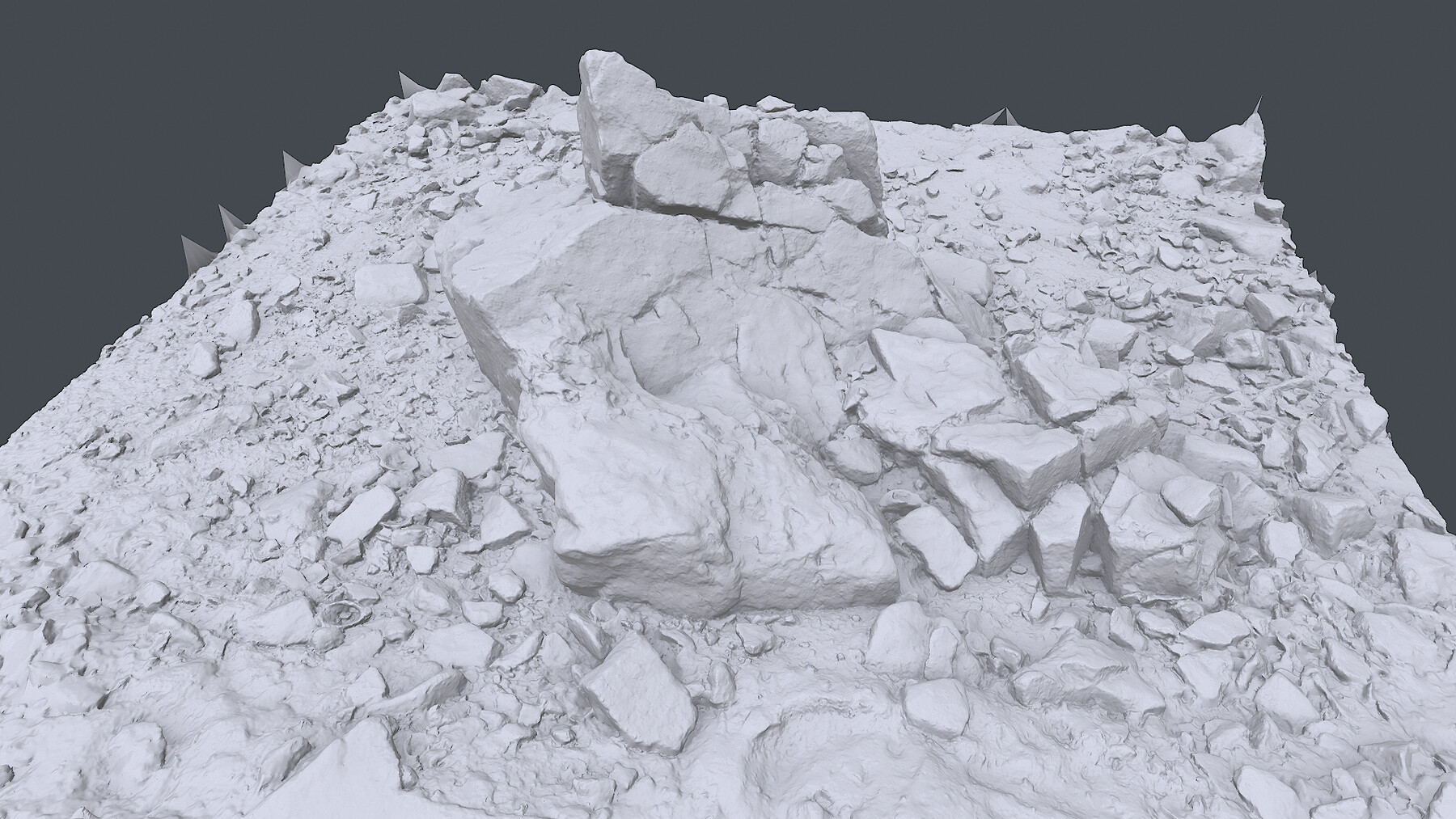 ArtStation - Photoscan_Beach Rock_0077_only HighPoly Mesh (16K Texture ...
