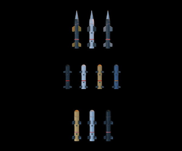 ArtStation - Missile | Resources