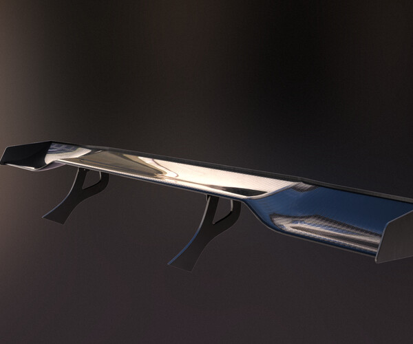 ArtStation - 20+ semi procedural car wings/spoilers | Resources