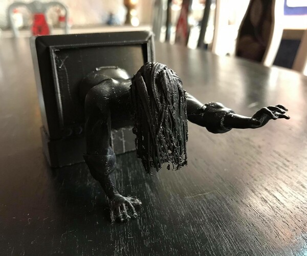 ArtStation - Sadako Ringu 1998 3D Print and Timelapse | Resources