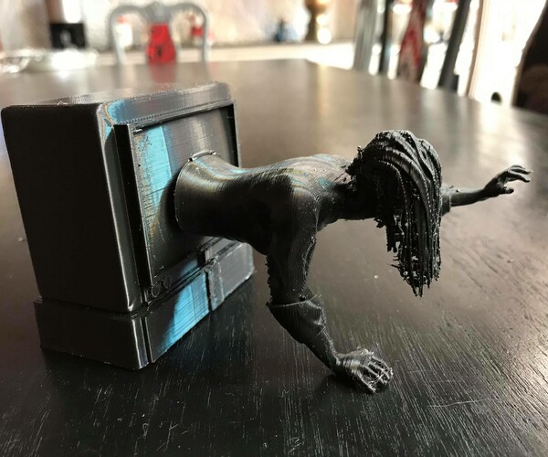 ArtStation - Sadako Ringu 1998 3D Print and Timelapse | Resources