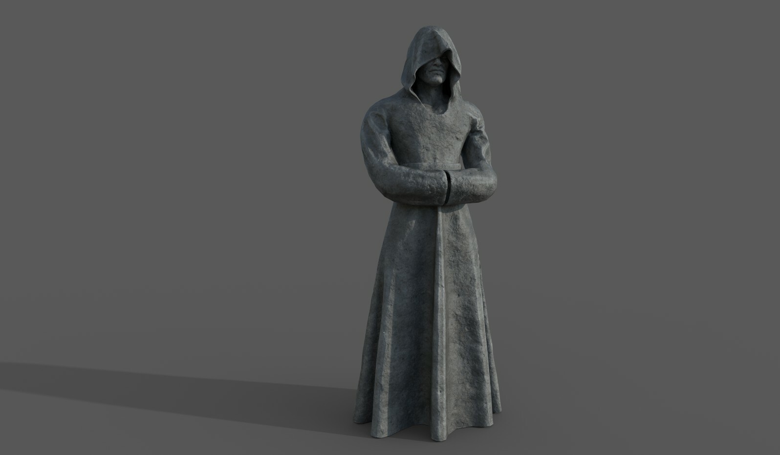 ArtStation - Hooded Statue | Game Assets