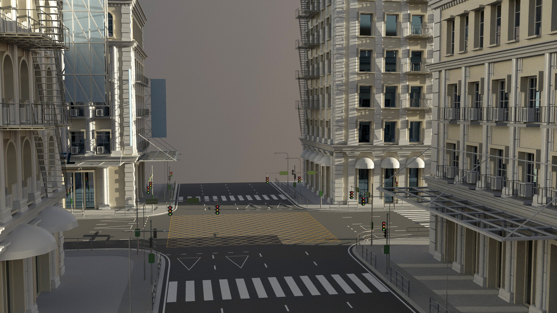 ArtStation - City Junction 101 | Resources