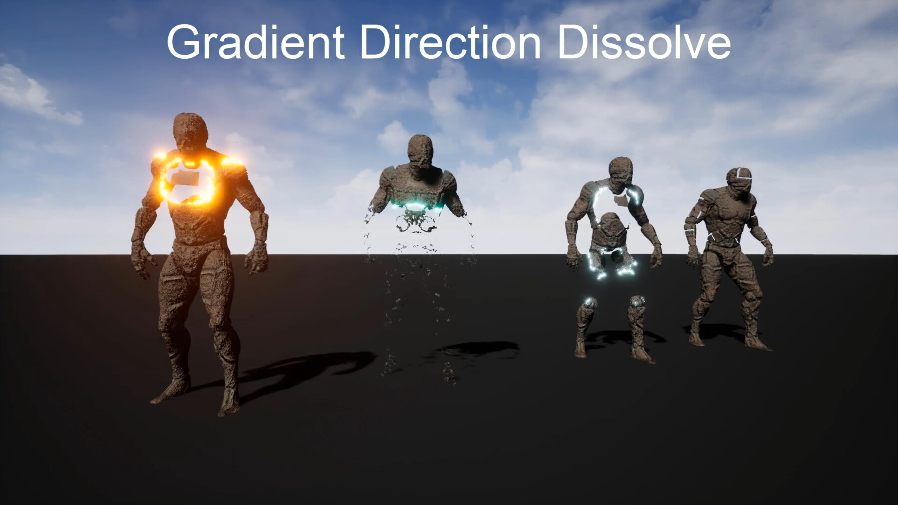 ArtStation - Dissolve Effect Pack for UE4 and UE5 | Game Assets