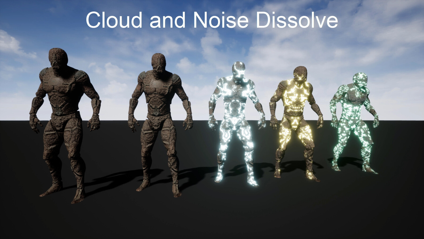 ArtStation - Dissolve Effect Pack for UE4 and UE5 | Game Assets