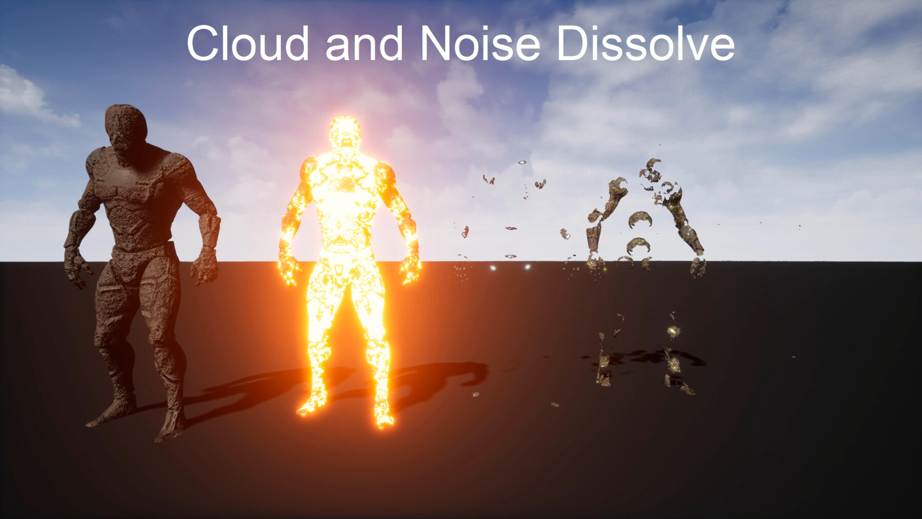 ArtStation - Dissolve Effect Pack for UE4 and UE5 | Game Assets