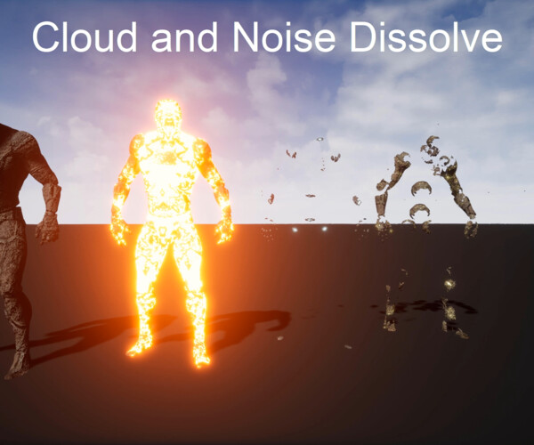 ArtStation - Dissolve Effect Pack for UE4 and UE5 | Game Assets